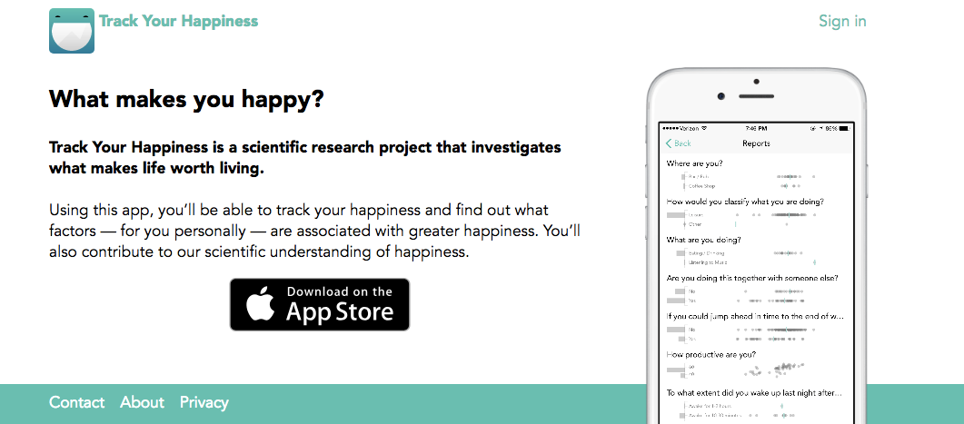 The app that will make you happier